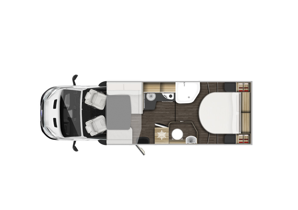 Roller Team Zefiro 696 Ford Motorhome | Specs & Layout