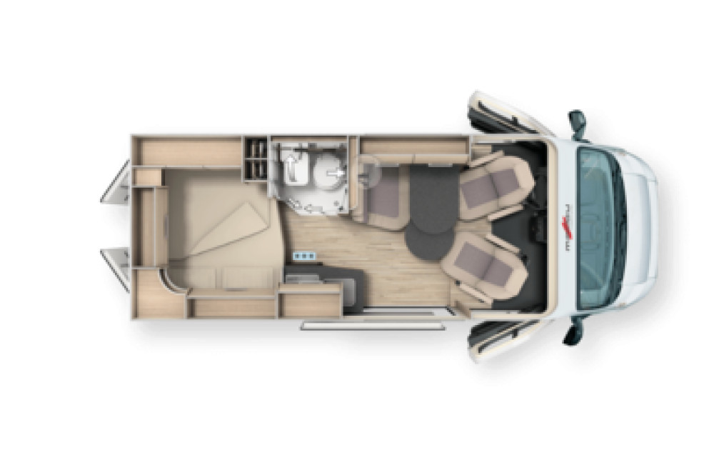 Malibu Van Compact 540 DB Fiat Campervan