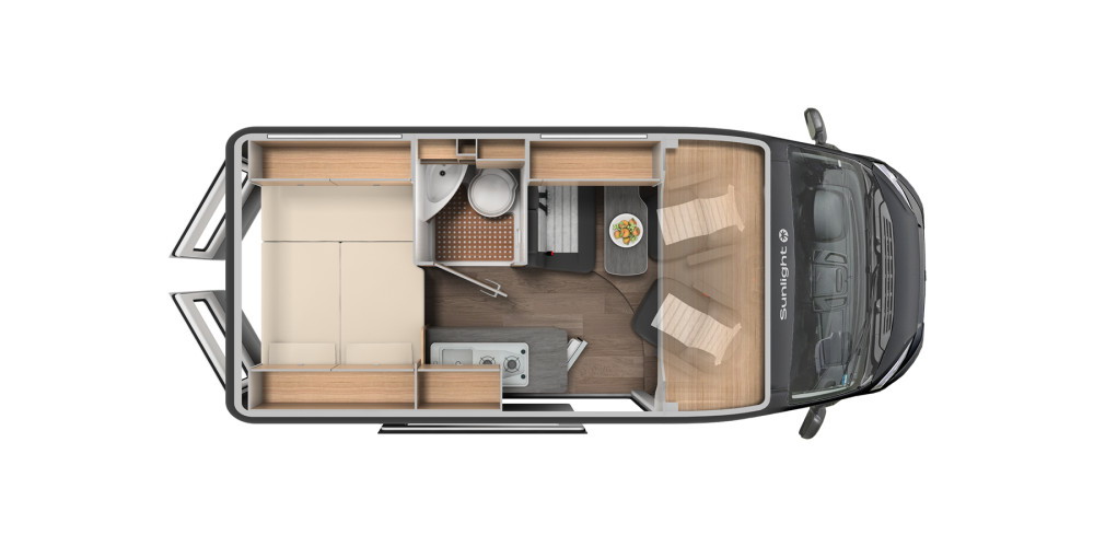 Sunlight CLIFF RT Adventure Edition 540 campervan