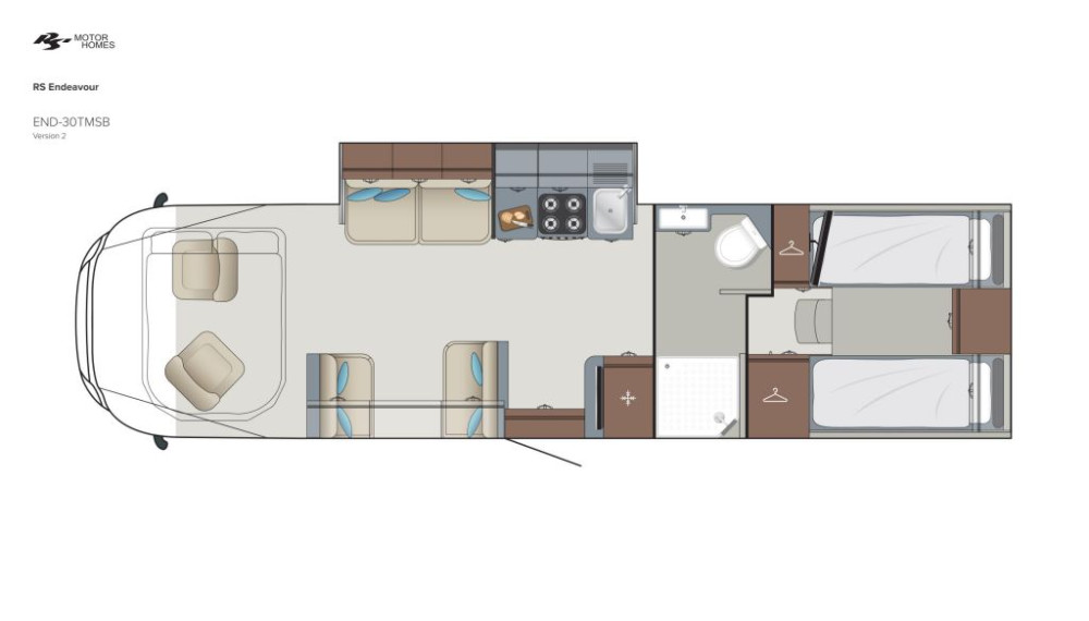 RS Motorhomes RS Endeavour Iveco Daily