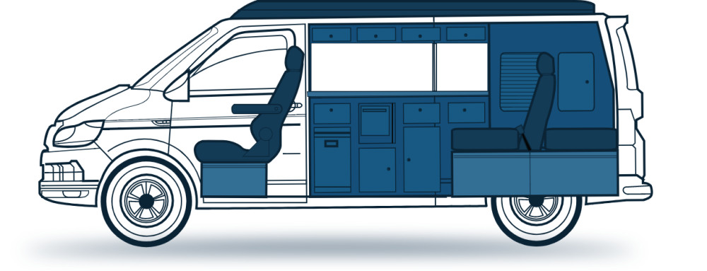 Volkswagen Transporter Elements Edition LWB T6.1 Highline T30 VW