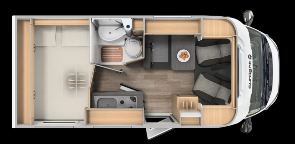Sunlight Van V60 Citroen motorhome