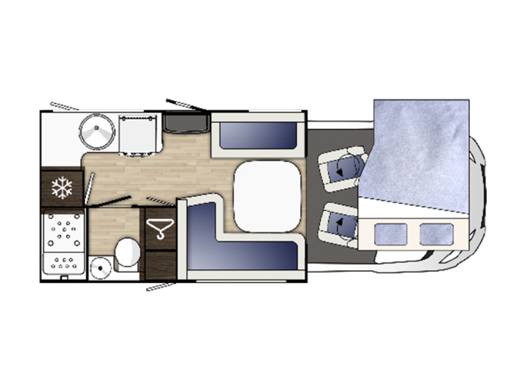 Benimar Primero 202 Fiat motorhome